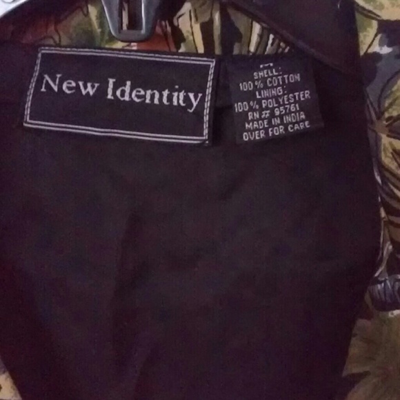 New Identity | Jackets & Coats | New Identity Jacket Medium African ...
